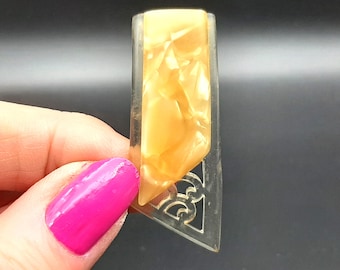 Unsigned Miriam Haskell Dress Clip, Art Deco Era, 1930s Dress Clip ...