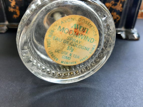 Rare Vintage 1950s Avon Moonwind Eau De Cologne Perfu… - Gem
