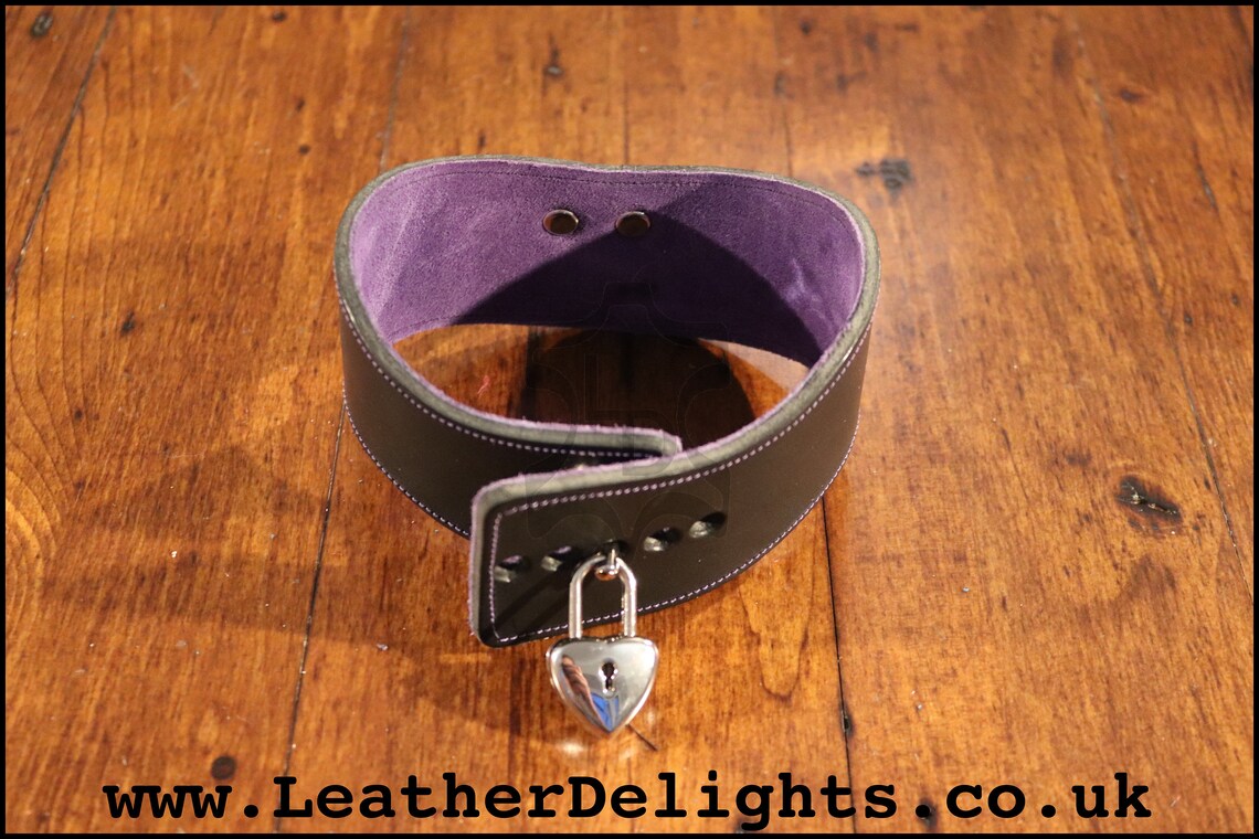 BDSM Contour Collar With Welded D Ring Bondage Fetish Leather - Etsy UK