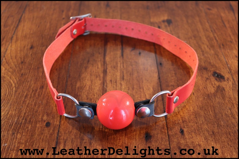 Hard Silicone Ball Gag Bdsm Bondage Fetish Handmade In The Etsy