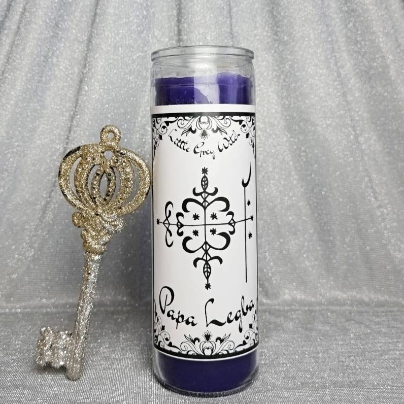 Papa Legba Dedicated Candle, Racine Rada Lwa, Master of Communication ...