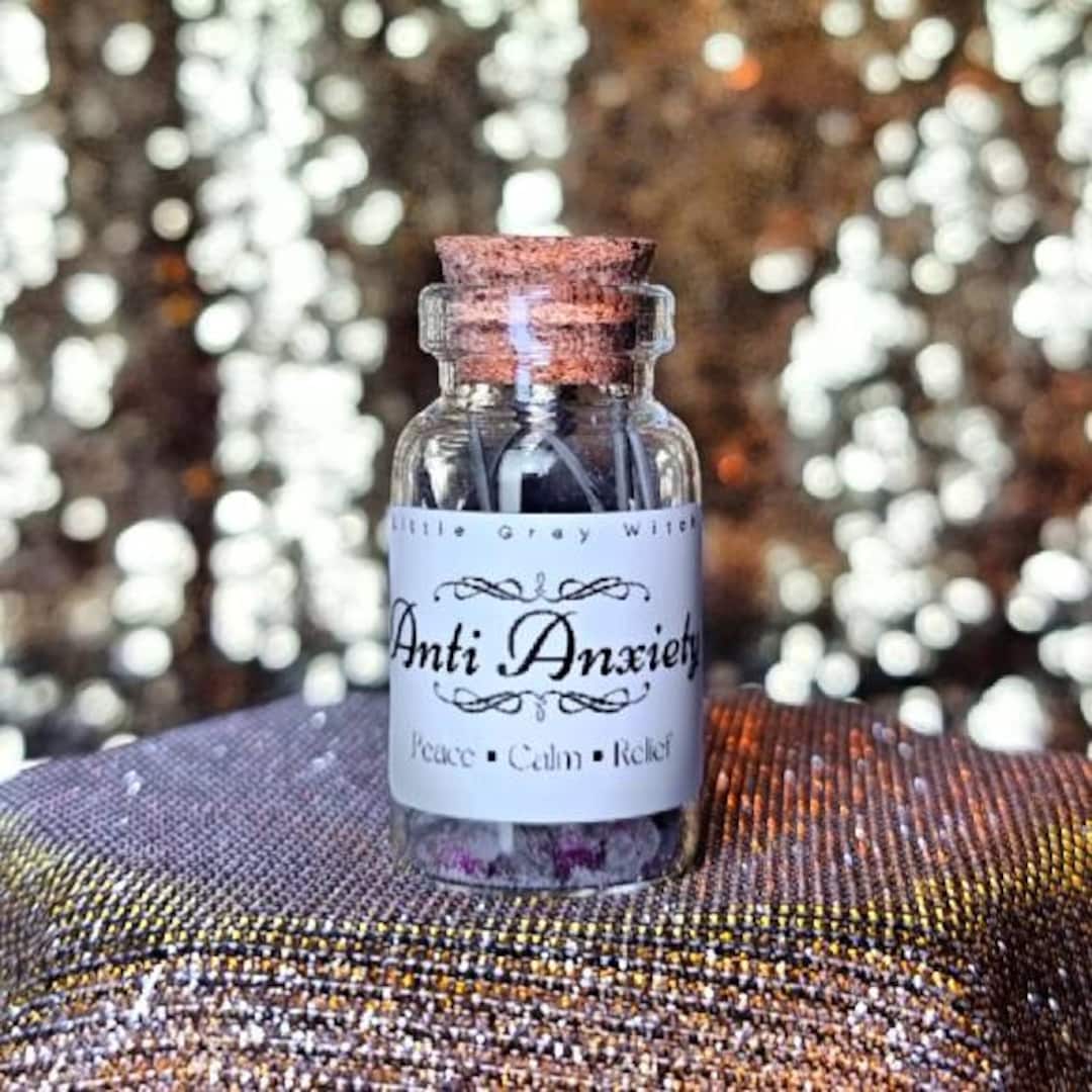Anti-anxiety Spell Bottle Ancestral Magick, Health and Wellbeing Magic ...