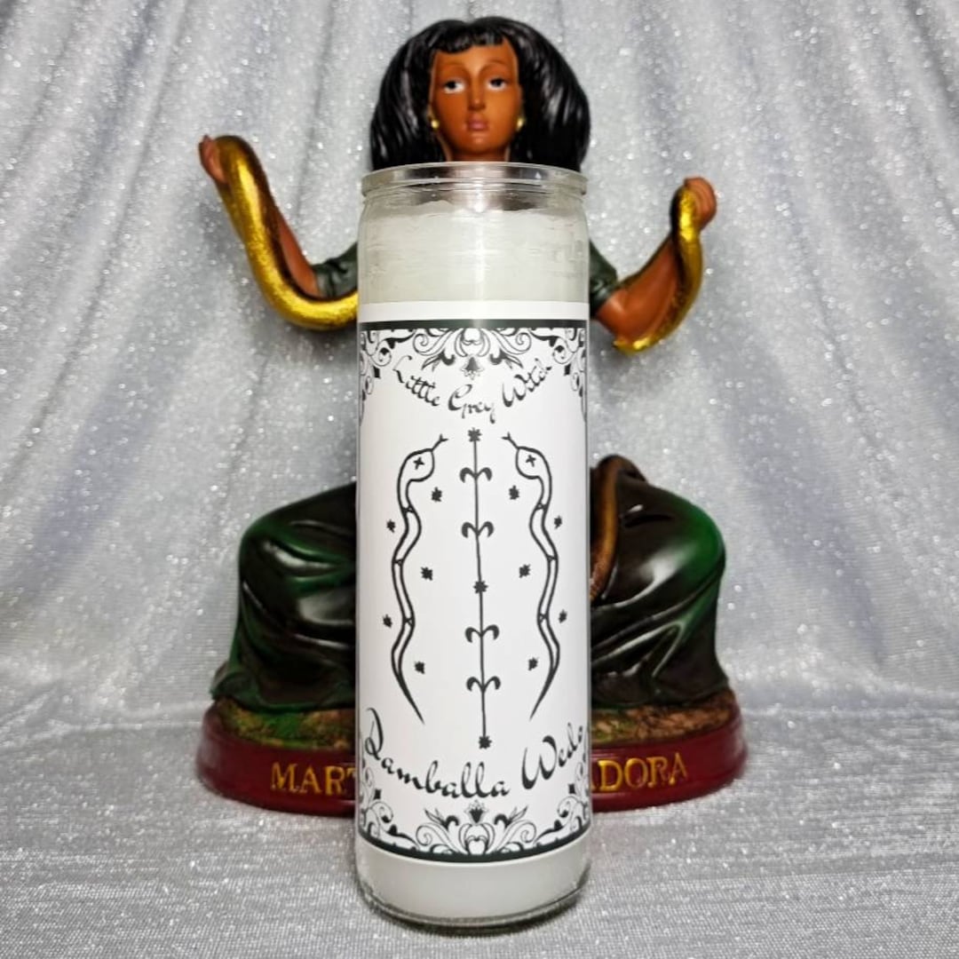 Damballa Wedo Dedicated Candle, Racine Rada Lwa of Balance, Harmony and ...