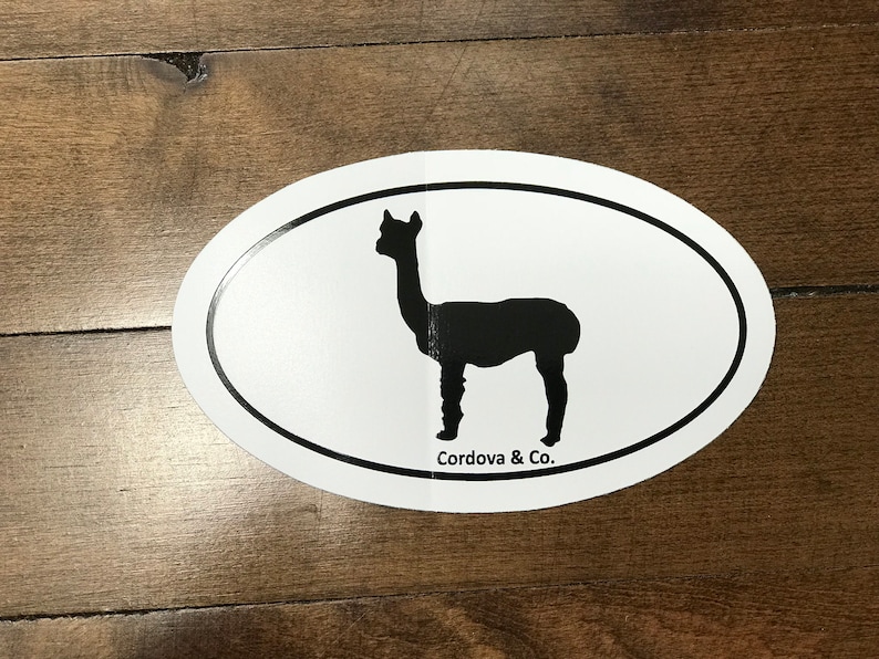 Alpaca Bumper Sticker - Etsy