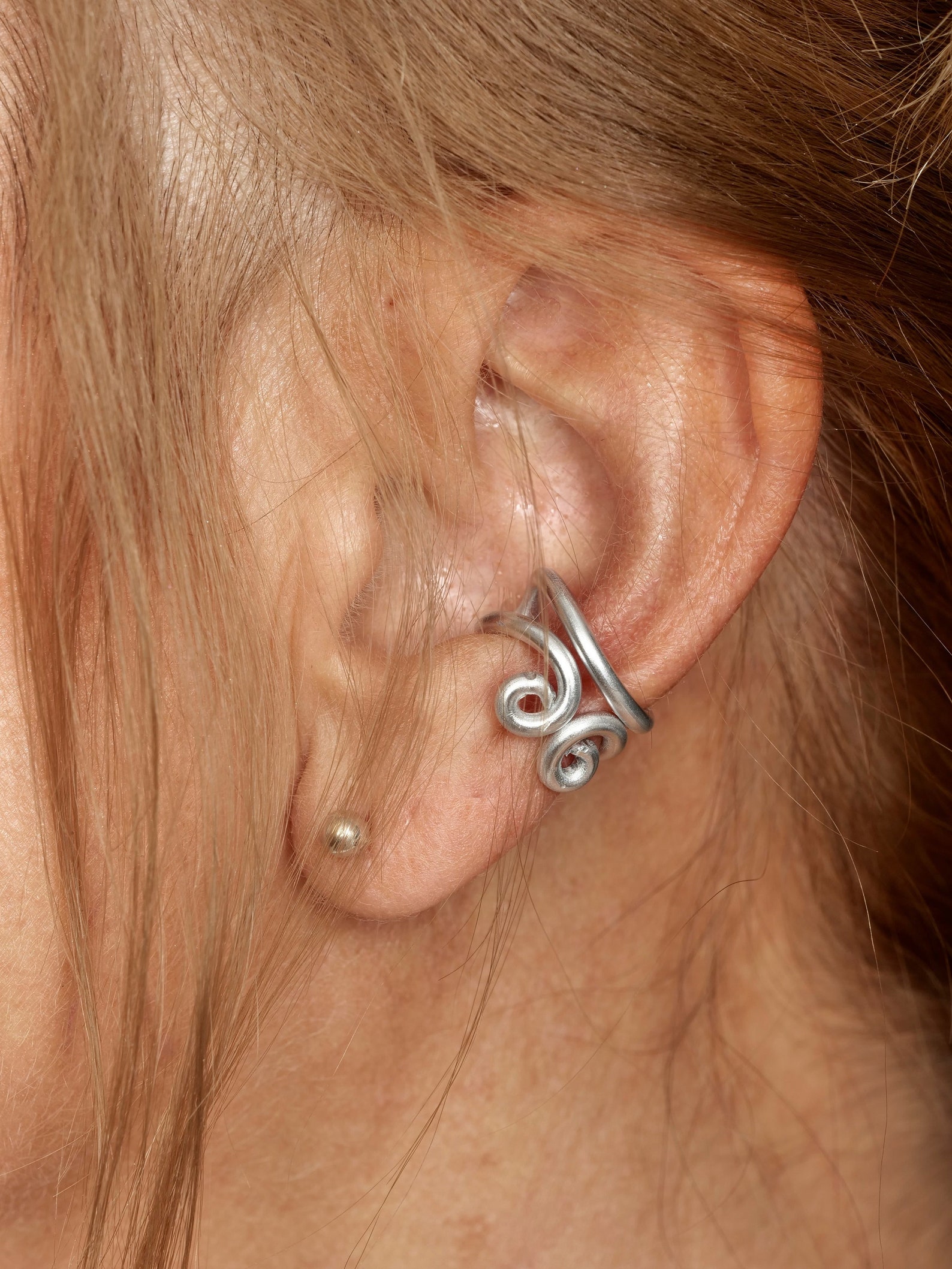 Simple Wire Wrap Ear Cuff Minimalist Cuff Earring No Piercing Ear Cuff ...