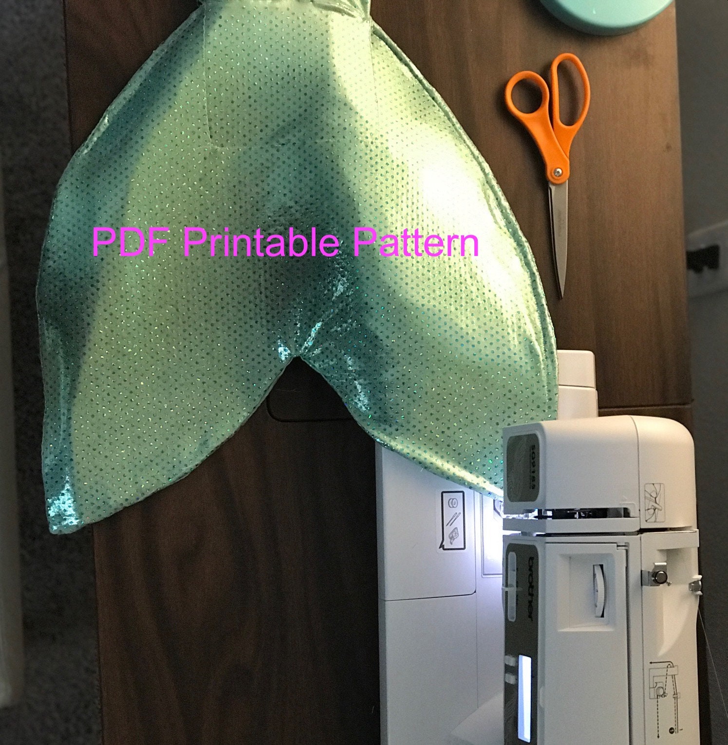 Bath Time Fun Mermaid Tail Pdf Sewing Pattern - Etsy