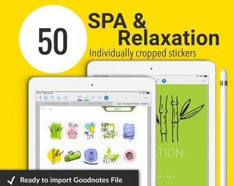 Relaxation Stickers - Etsy