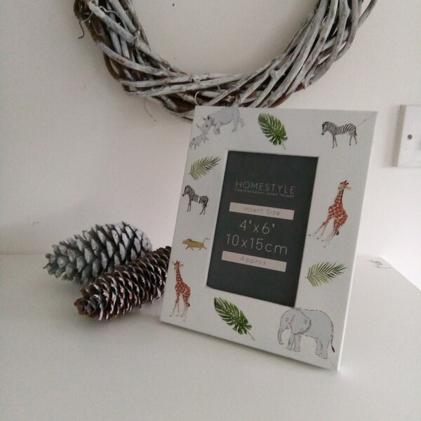 Safari Picture Frame - Etsy