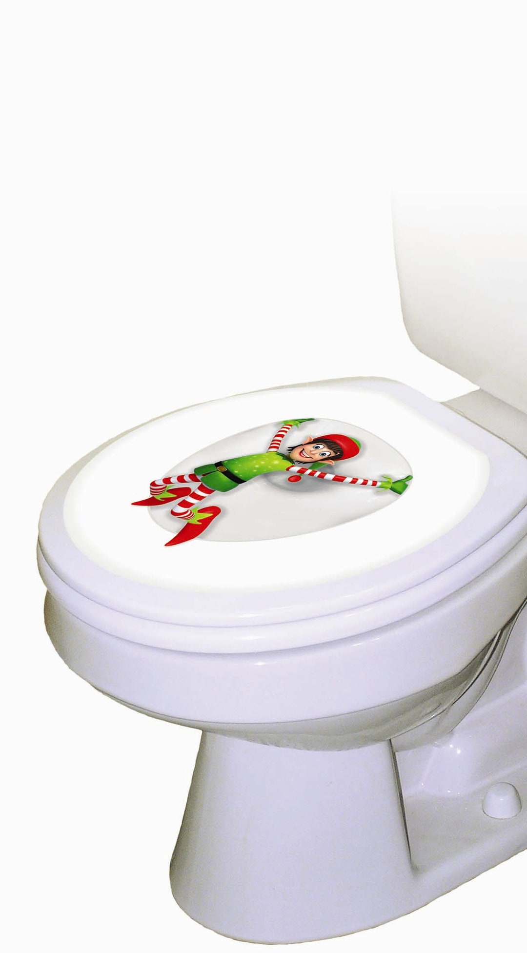 Toilet Tattoos / Elf on a Shelf Toilet Seat Cover / Toilet - Etsy