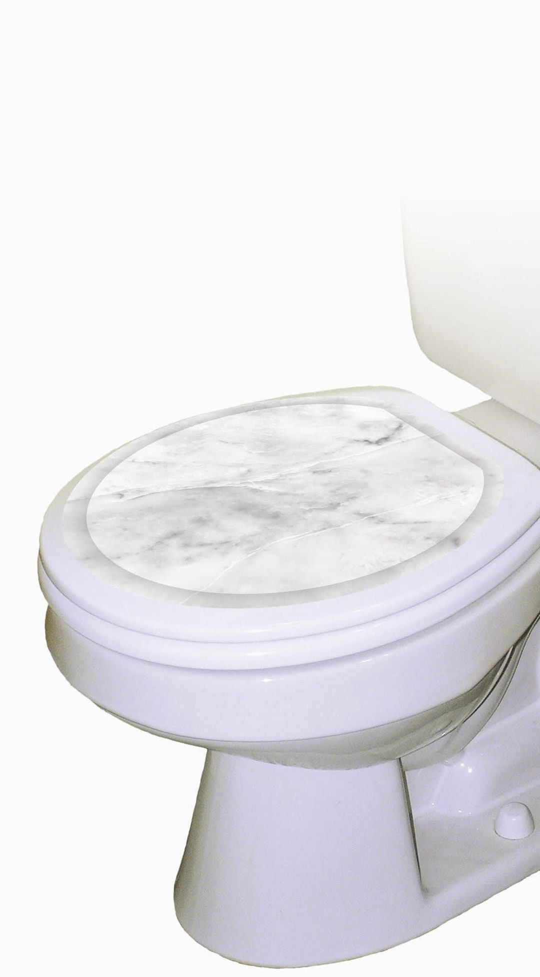 Calcutta Marble Toilet Seat Decal: Removable Vinyl Lid Sticker - Etsy