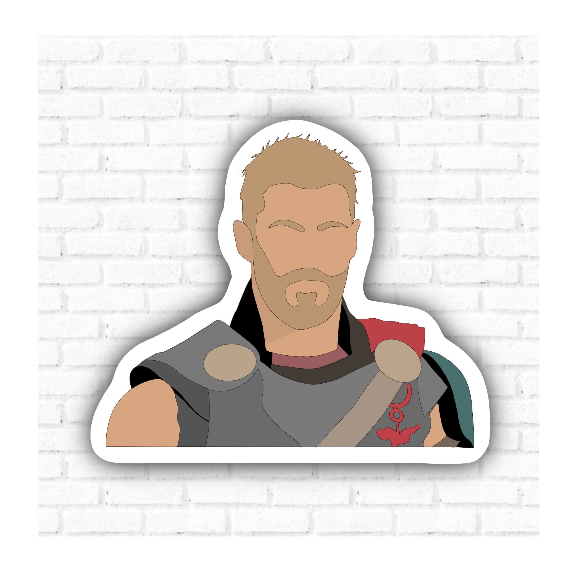 Laptop Loki Sticker Thor Sticker Avengers Sticker Glossy Waterproof ...