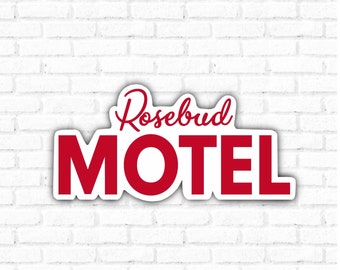 Rosebud Motel Sign - Etsy