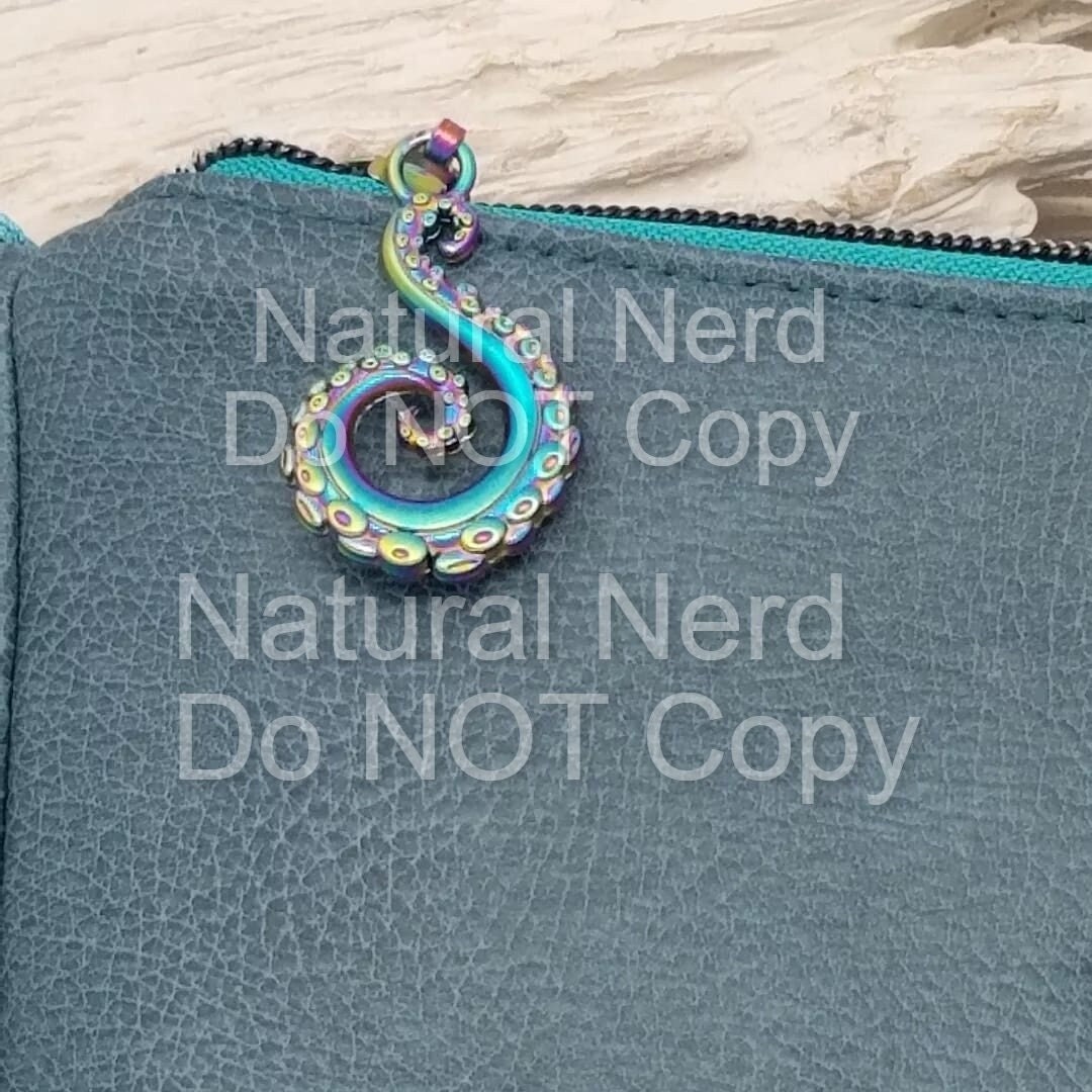 Tentacle Zipper Pull (3 Colors Available) - Etsy