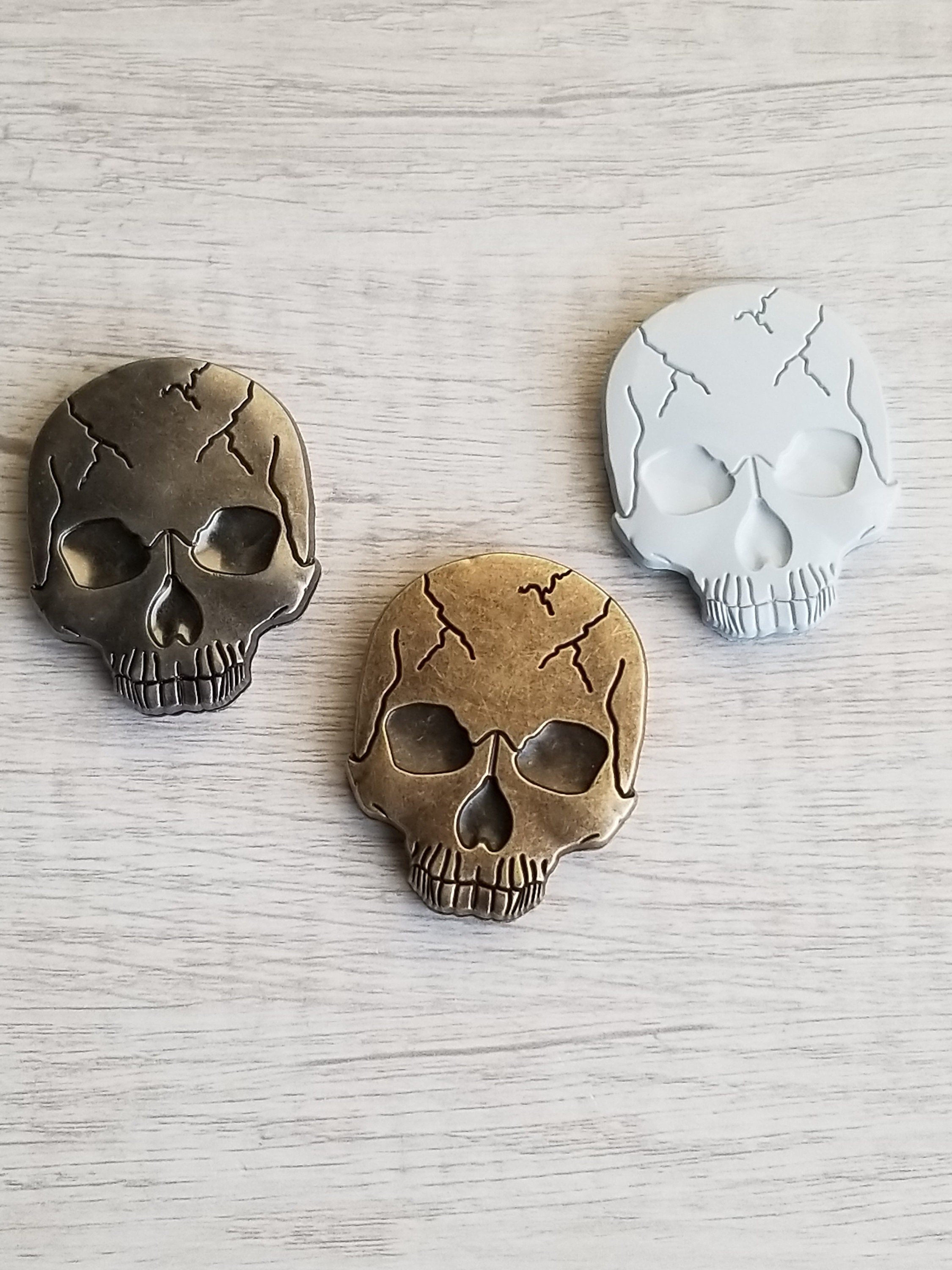 Skull Magnetic Snaps - Etsy