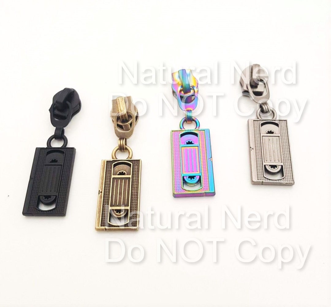 VHS Zipper Pull - Etsy