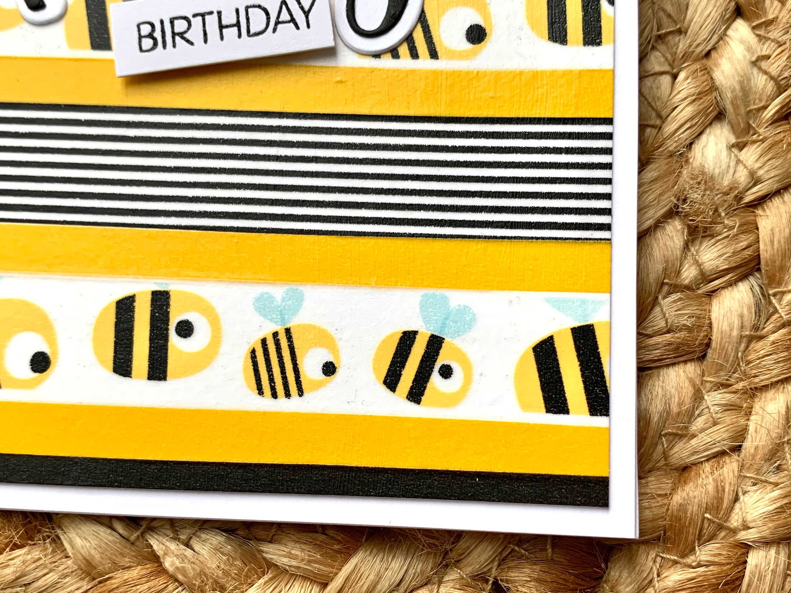 Bumblebee Birthday Card. Bees. Birthday Card. Happy Birthday Greeting ...