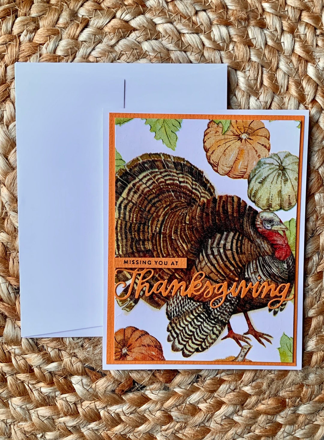 Thanksgiving Card. Handmade Thanksgiving Card. Happy Thanksgiving Day ...