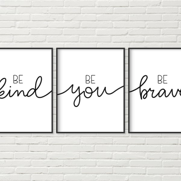 Be Kind Be Brave - Etsy