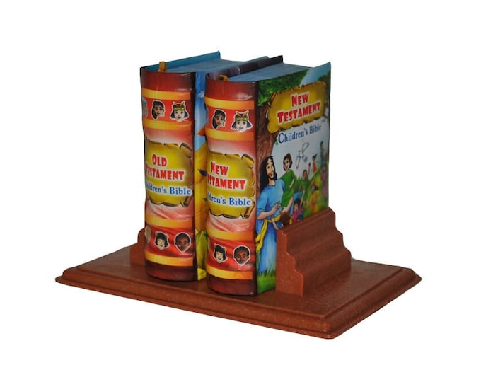 Vintage Micro Mini BIBLE Set 3 King James I and II and Psalms in ...