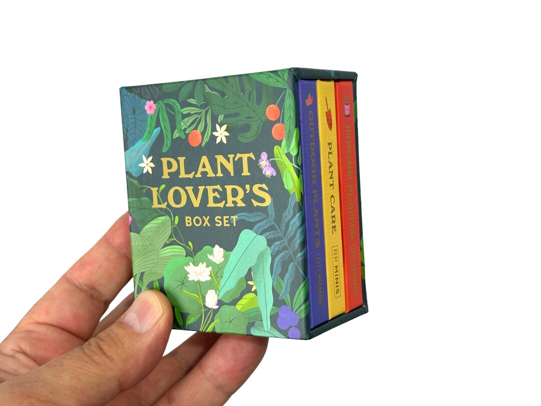 Plant Lover's Box Set Mini Books Hardcover 130p Each Plant Care ...