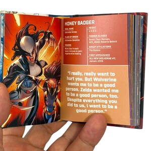 Marvel the Mini Book of X-men - Etsy