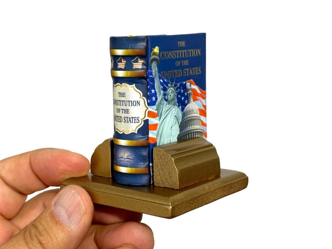 Constitution of the United States Mini Book 2.50" H English and Spanish ...