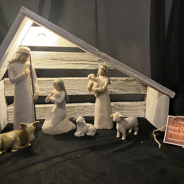 Nativity Stable - Etsy
