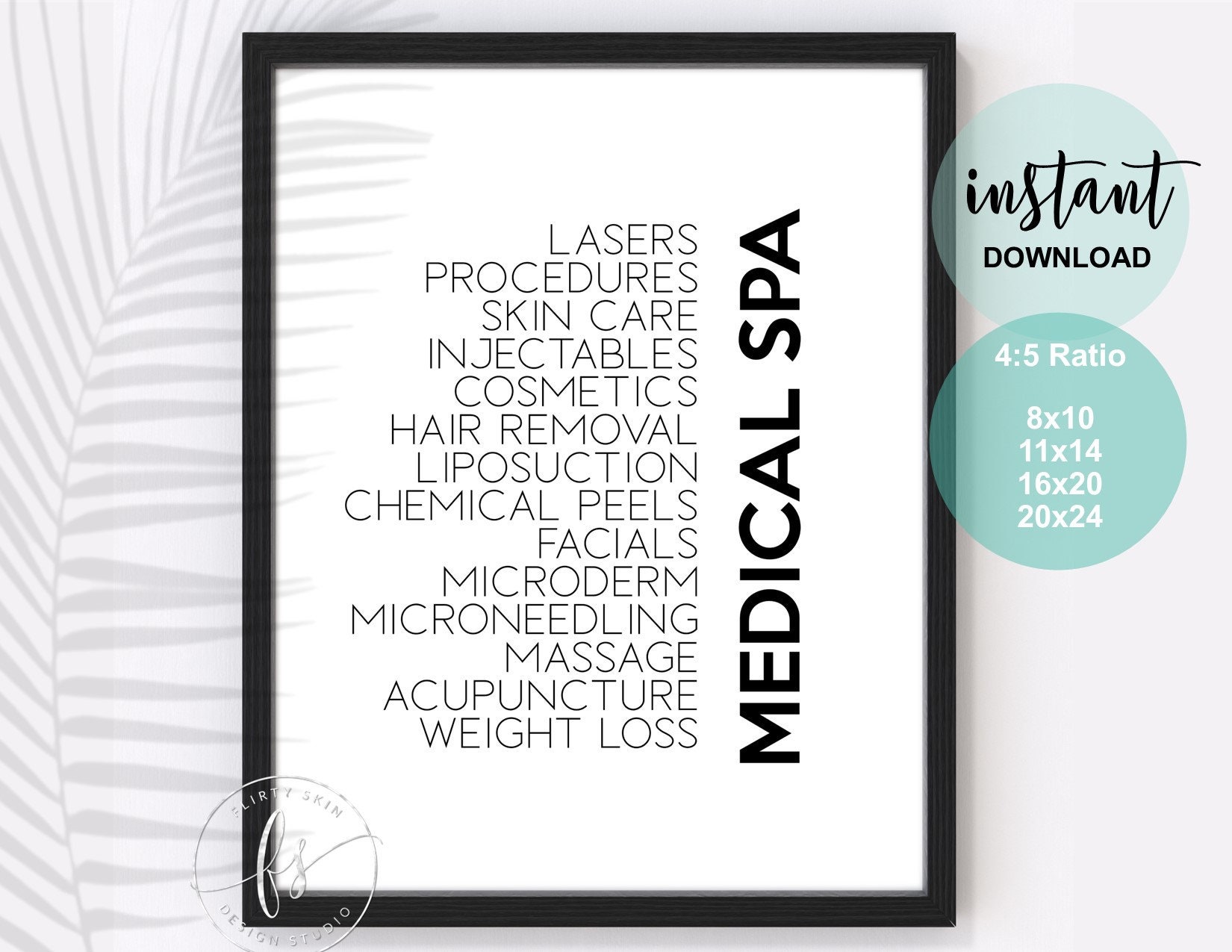 Medical Spa | Spa Decor | Spa Quote | Massage Decor | Esthetician Decor ...