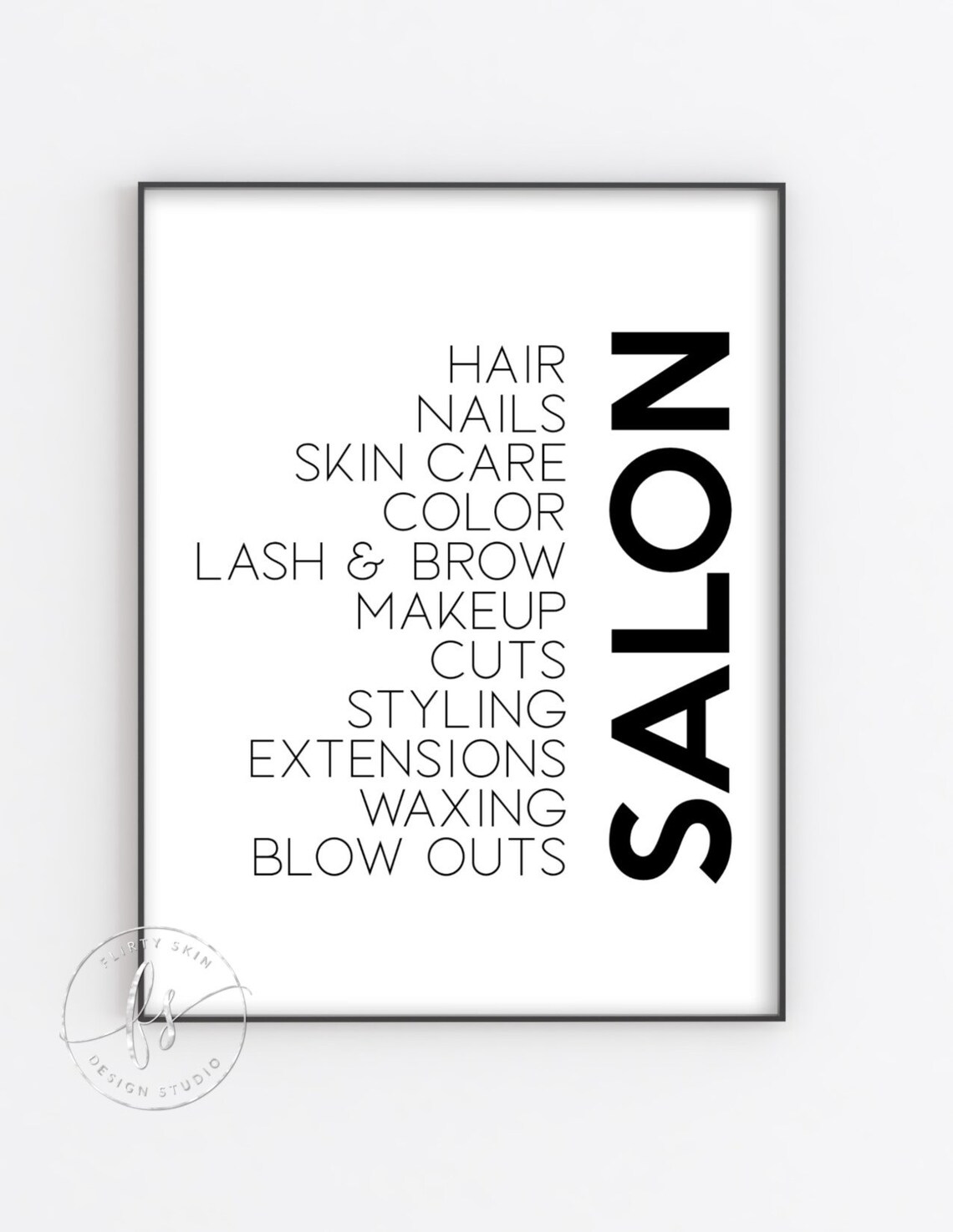 SALON Salon Decor Spa Quote Salon Quote Spa Salon - Etsy