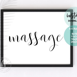 Massage | Massage Decor | Spa Quote | Massage Therapy | Massage ...