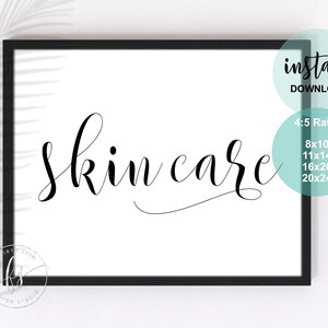 Skin Care | Esthetician Decor | Spa Quote | Skin Care | Aesthetician ...