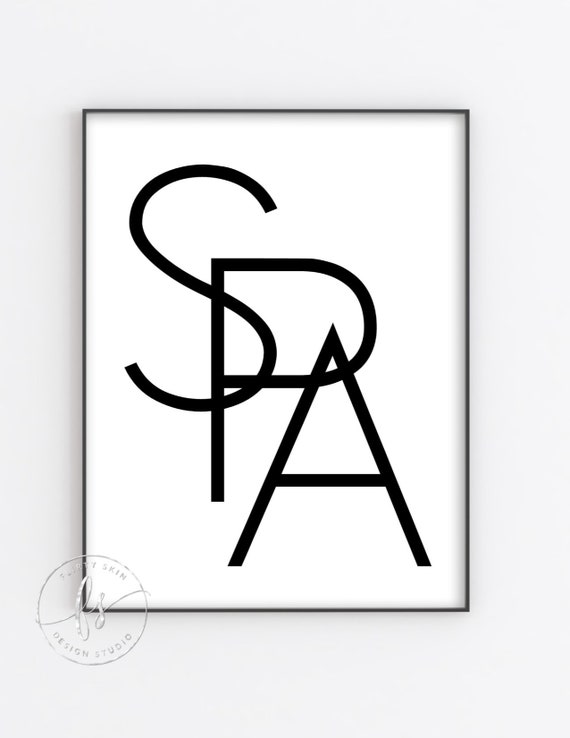 Spa Spa Quote Wall Quote Spa Salon Medical Spa Quote | Etsy