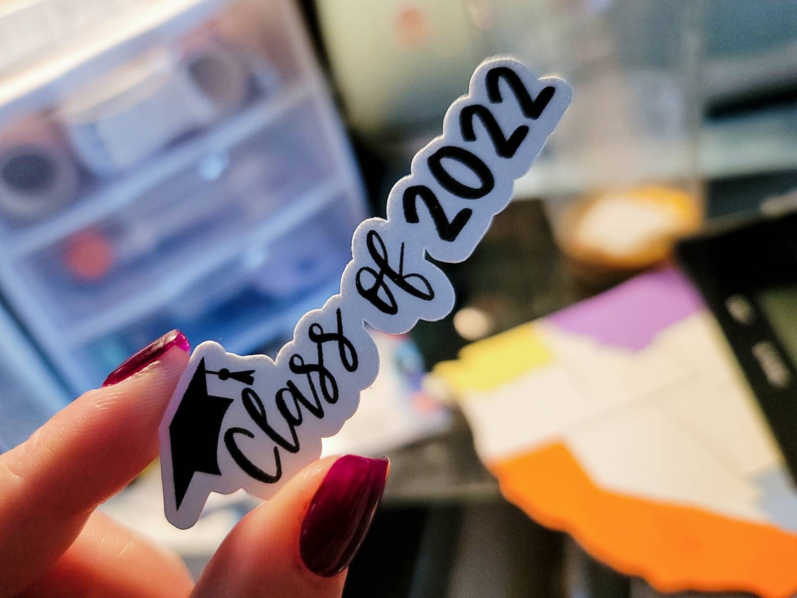 3in Width Class of 2022 Sticker - Etsy