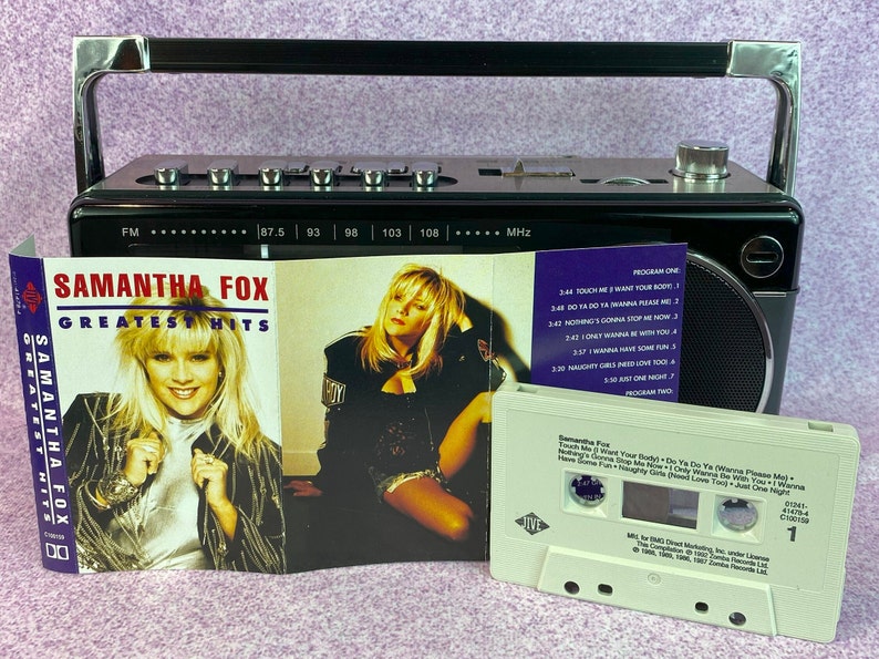 Samantha Fox Music Cassette Tapes Various Titles - Etsy
