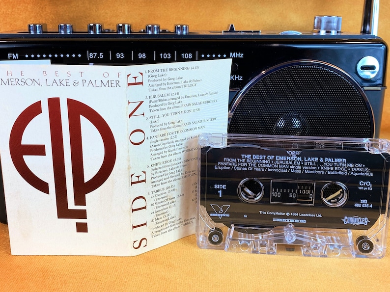 Emerson, Lake, & Palmer Music Cassette the Best of ELP - Etsy