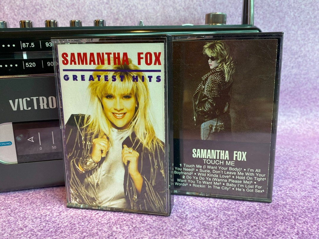 Samantha Fox Music Cassette Tapes Various Titles - Etsy