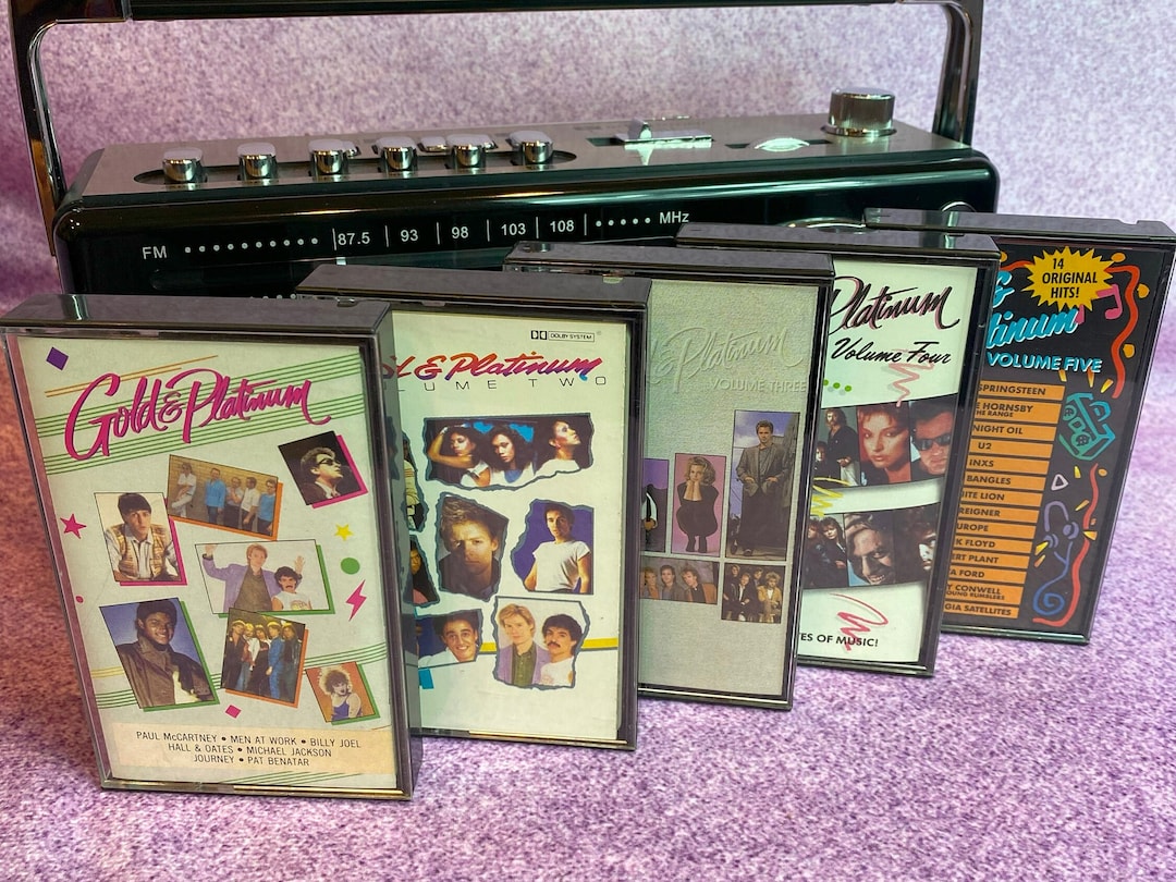 Ultimate Mix Tapes Collection Set- Gold & Platinum Volumes 1-5 by Realm ...