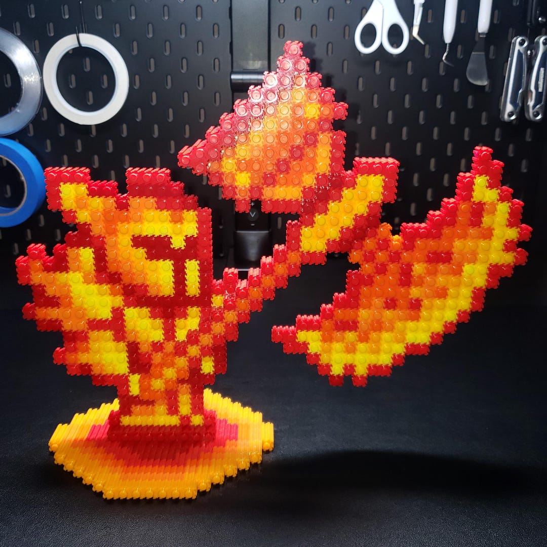 2D Terraria Sprite | Solar Flare Warrior With Molten Hamaxe | Pixel Art ...