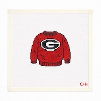 Georgia Peach Stamp Needlepoint Chart PDF - Etsy