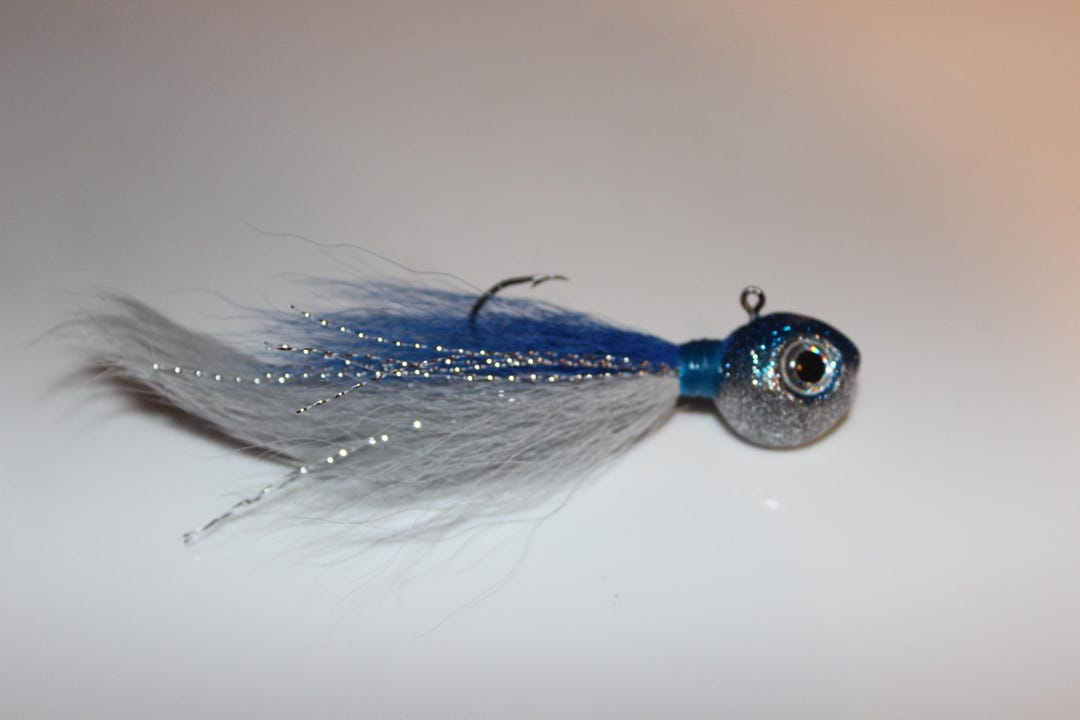 Blue Ice Pro Series Bunny Bucktail Jig - Etsy