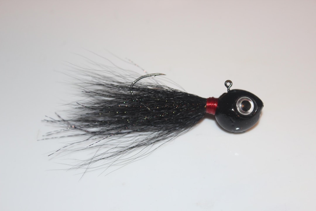 Black Pro Series Bucktail Jigs - Etsy