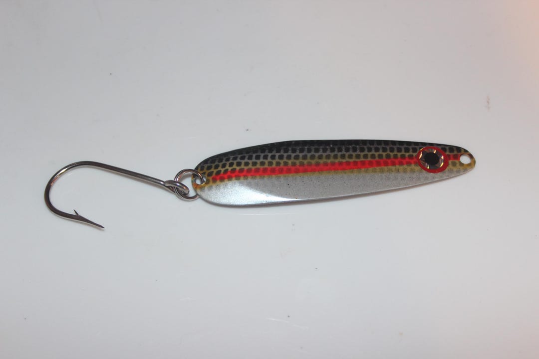 3 Inch Bait Fish Patterned Trolling Spoon - Etsy