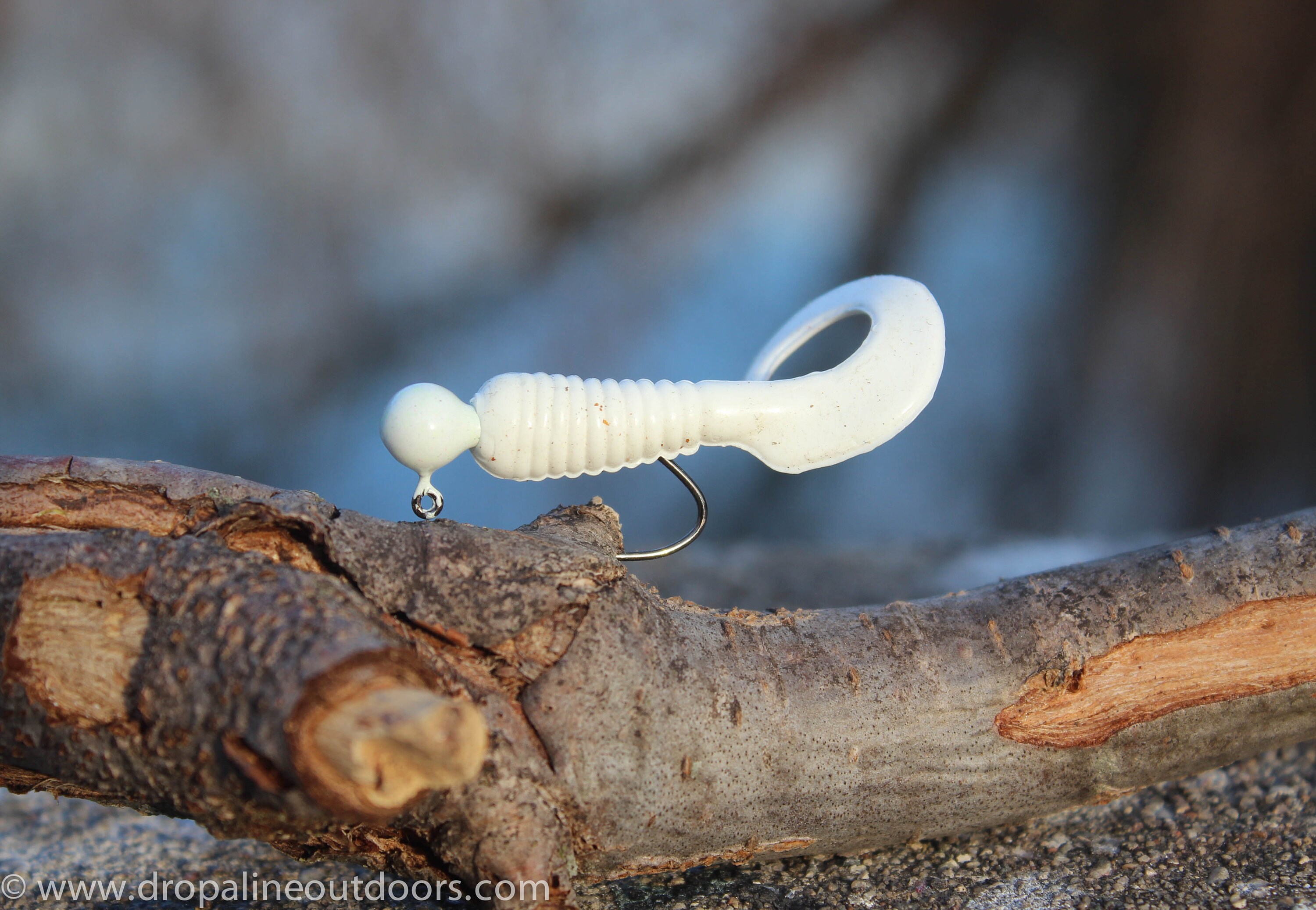 2 Inch Twister Tail Grub & Jig Combo Pack white - Etsy