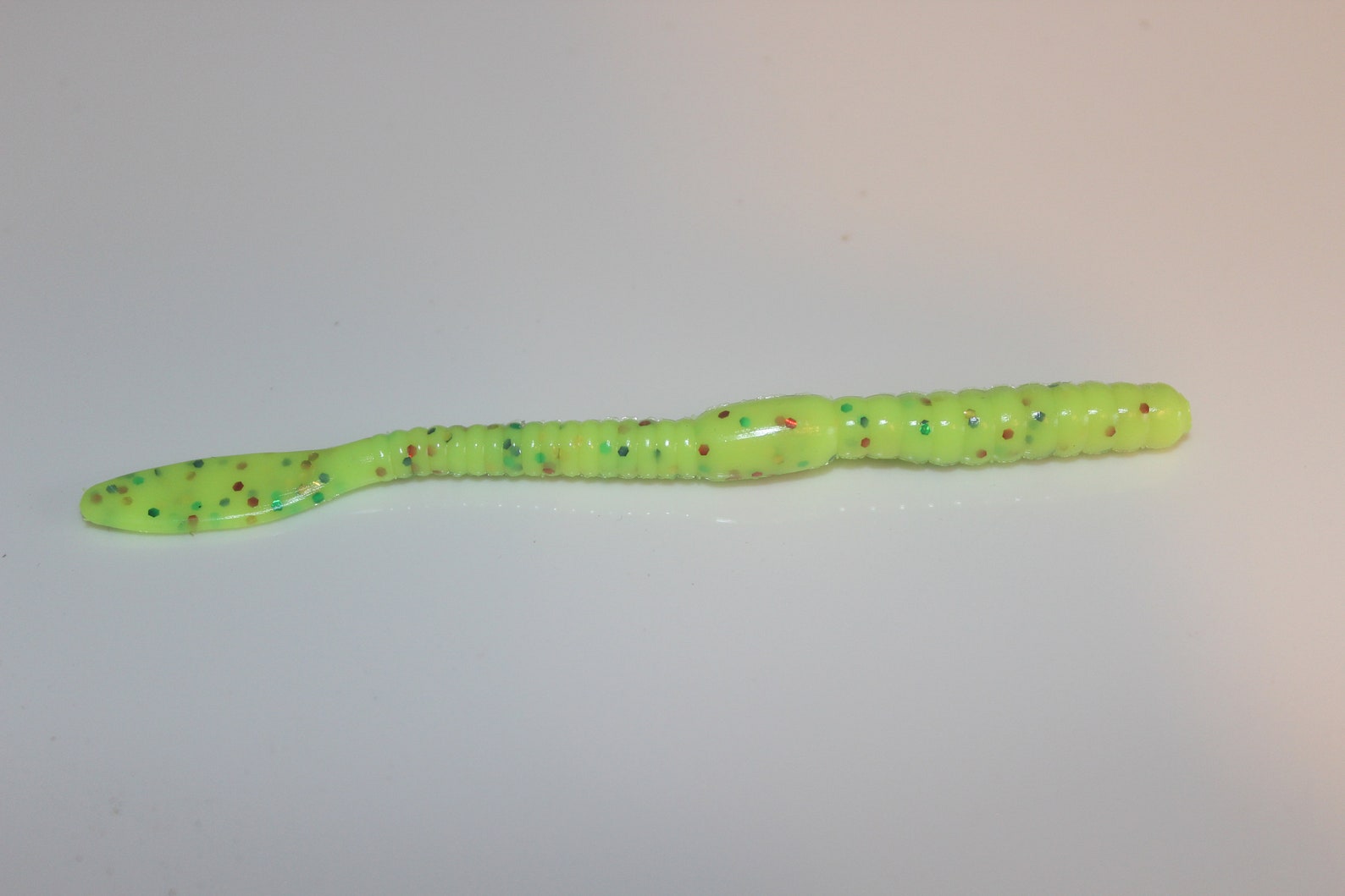 10 Pk. Chartreuse W/multi-color Glitter Wyandotte Worms - Etsy