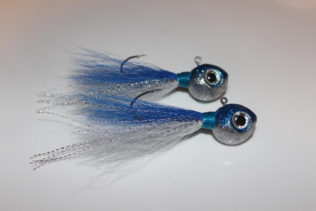 Blue Ice Pro Series Bucktail Jigs - Etsy