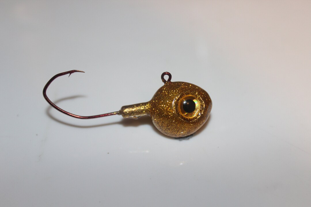 2 Pk. Disco Gold Pro Series Walleye Jigs - Etsy