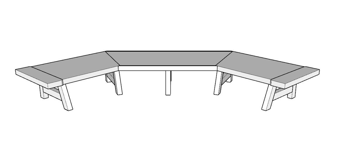 Plans & Build Guide For:kx Computer Desk - Home Office / Gaming Desk ...