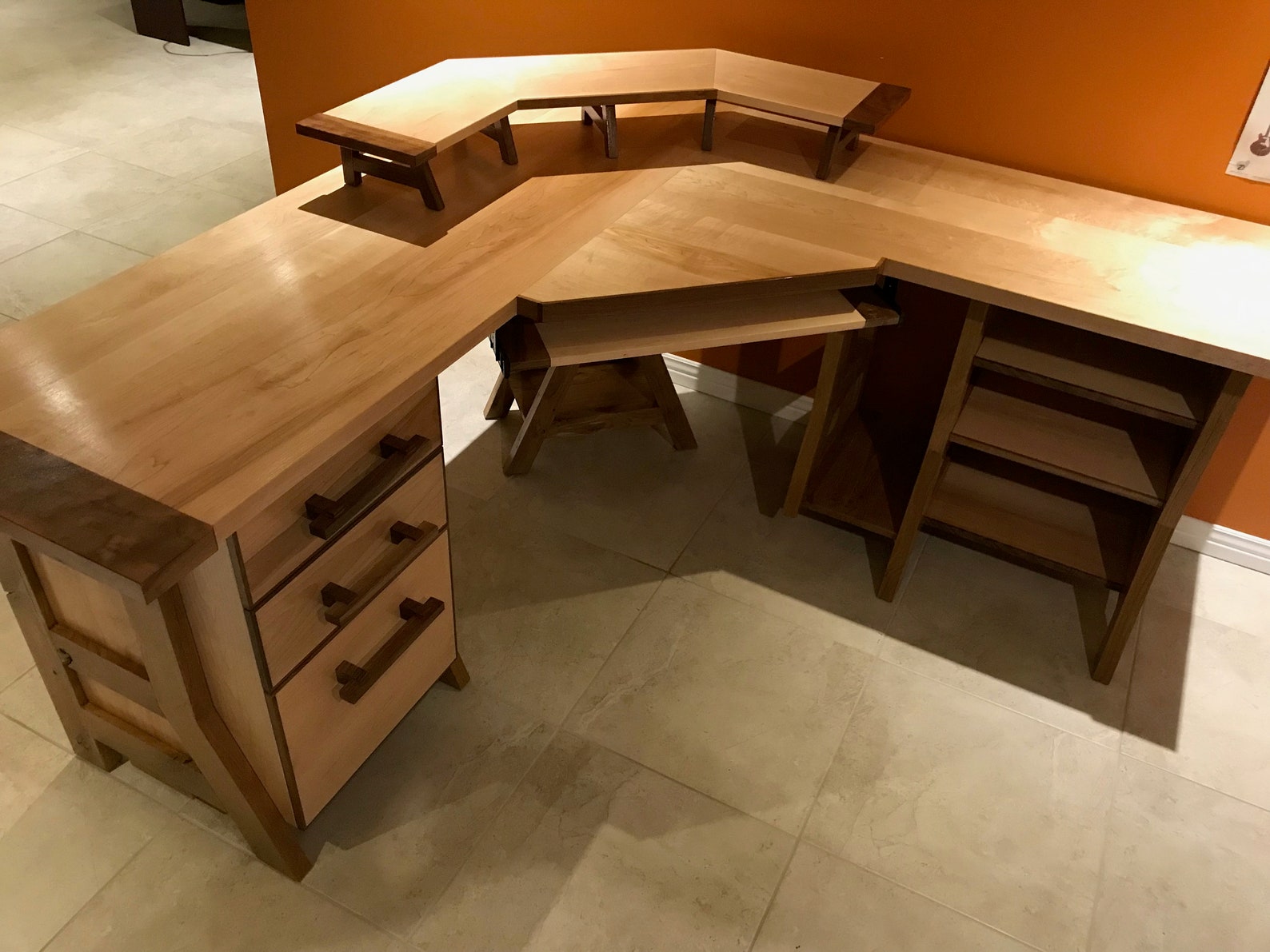 Plans & Build Guide For:kx Computer Desk - Home Office / Gaming Desk ...