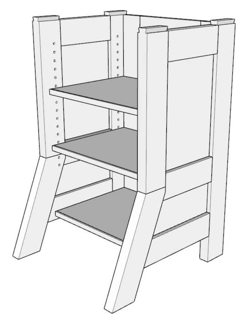 Plans & Build Guide For:kx Computer Desk - Home Office / Gaming Desk ...