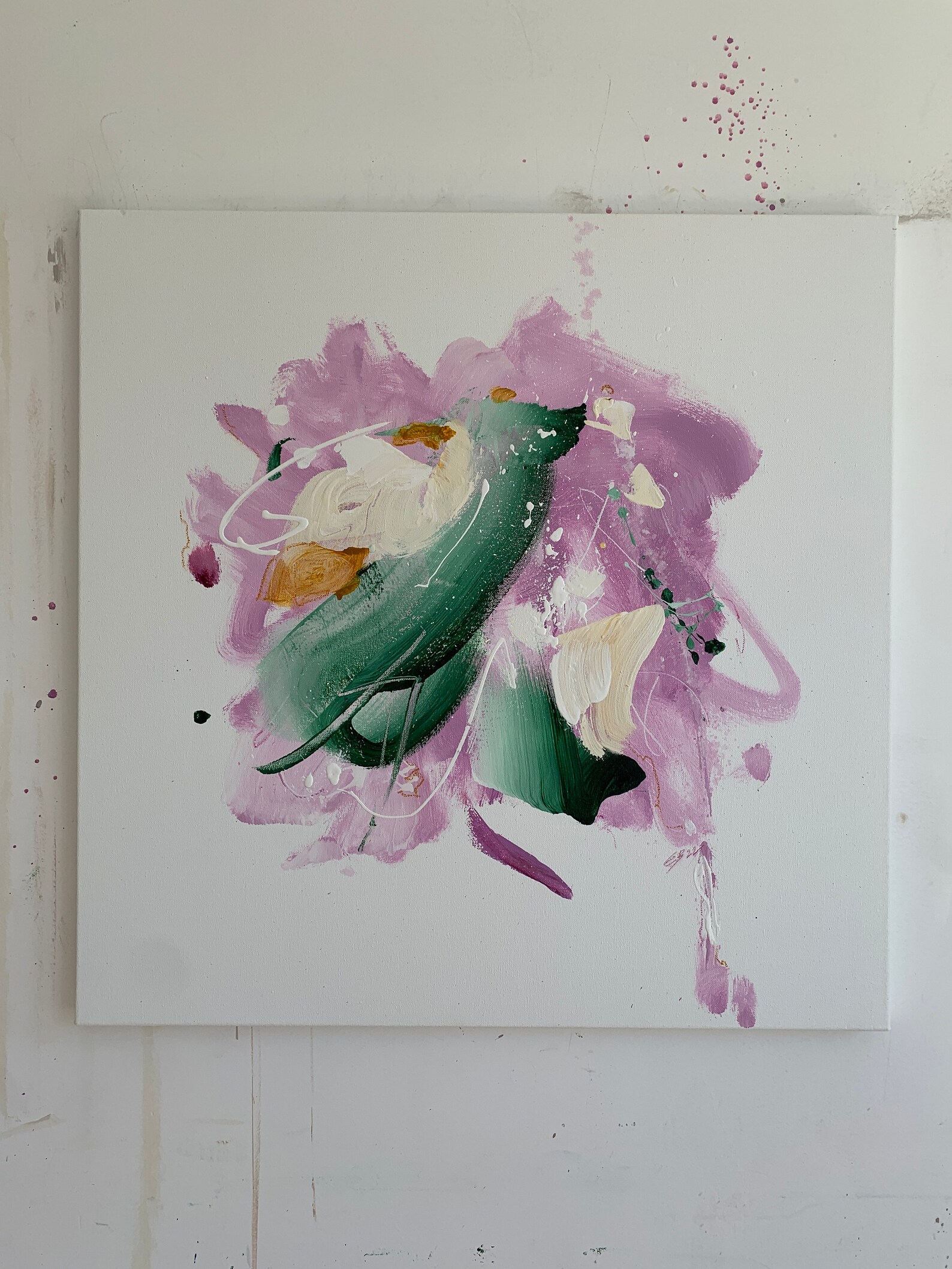 Abstract Painting Simple Artwork Abstract Acrylic Painting - Etsy